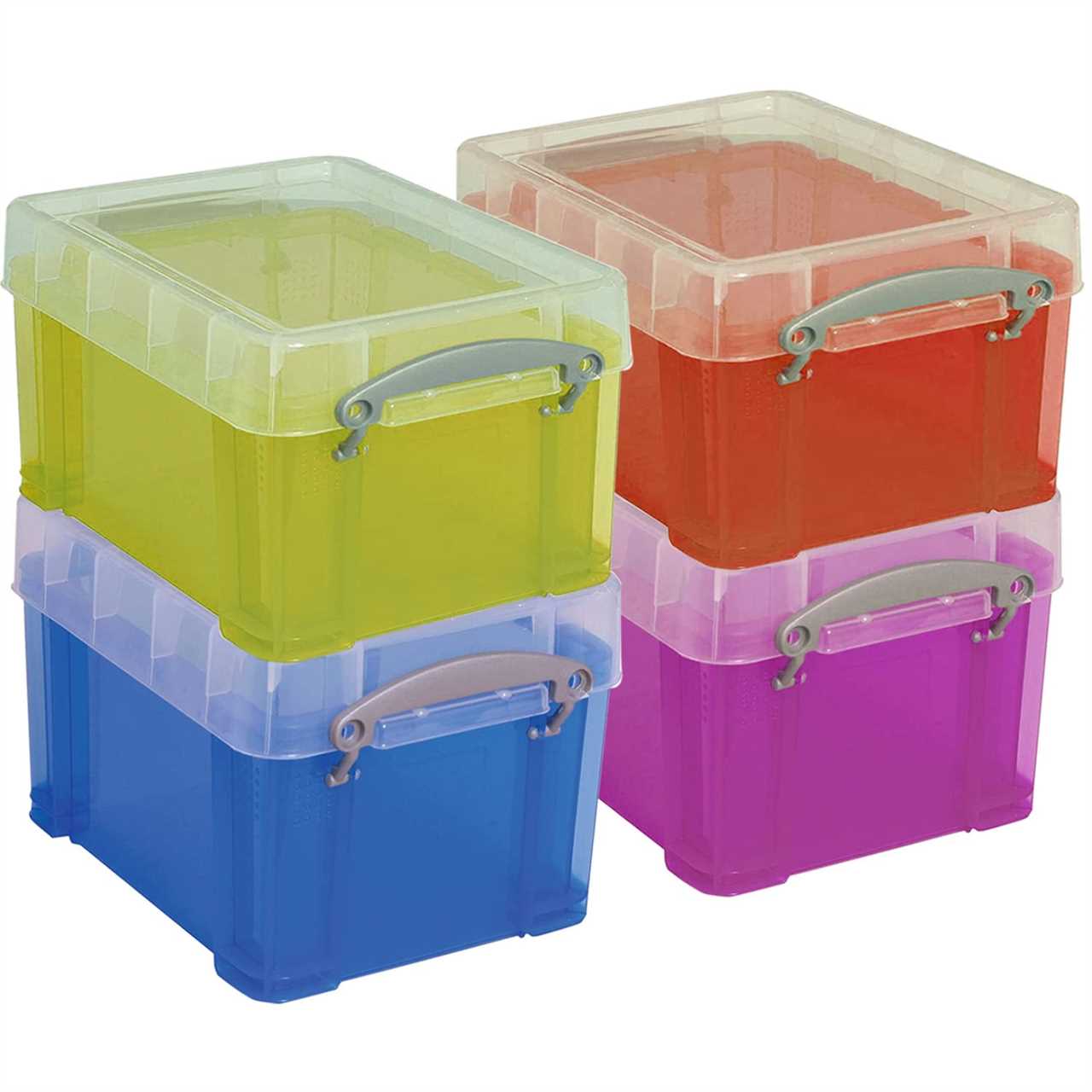 Clear Storage Bins With Lids: Organize And Declutter Your Space ...