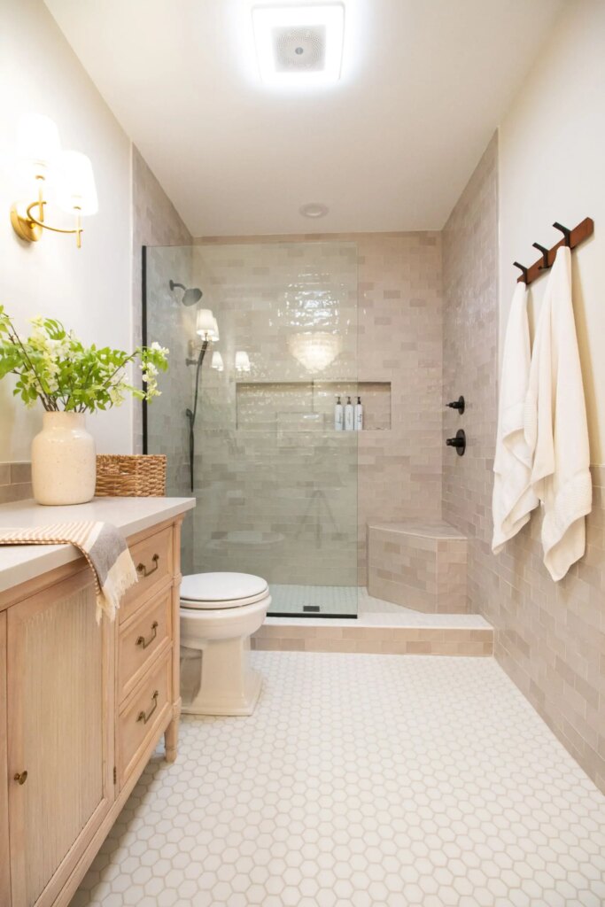 Revamp Your Bathroom With A Chic Freestanding Tub With Shower ...